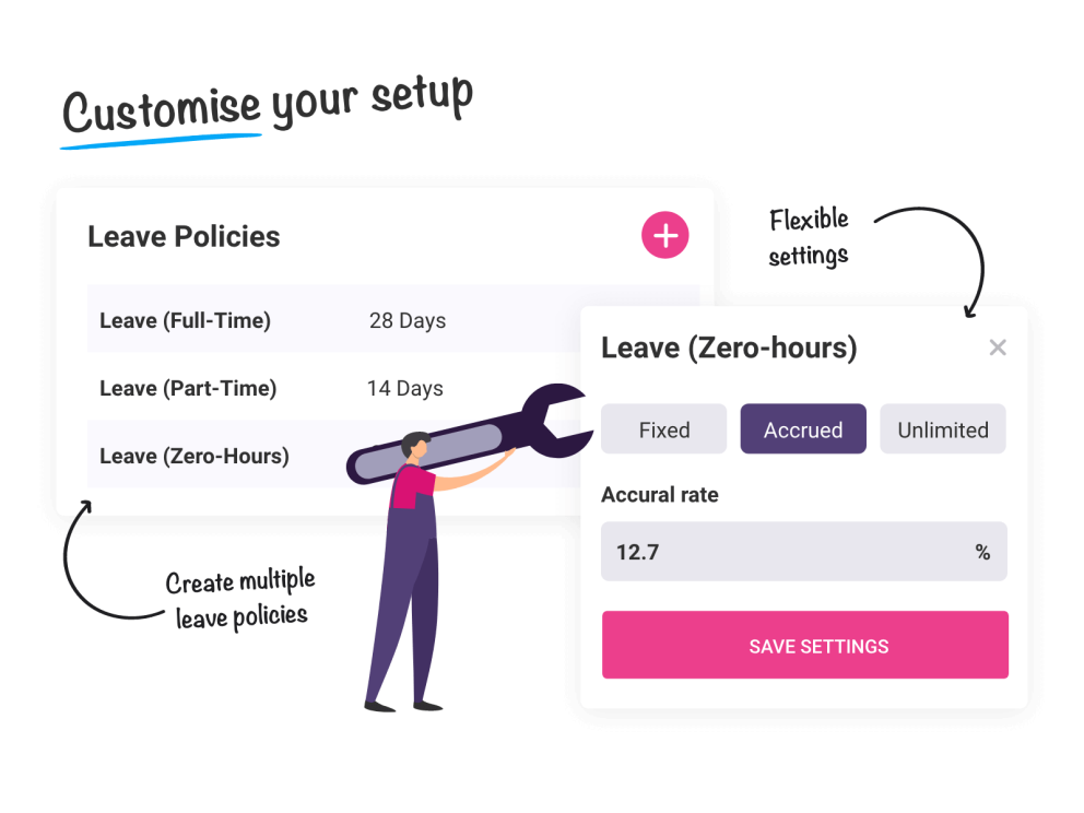 Leave - Shift Scheduling and HR Software - Shiftie