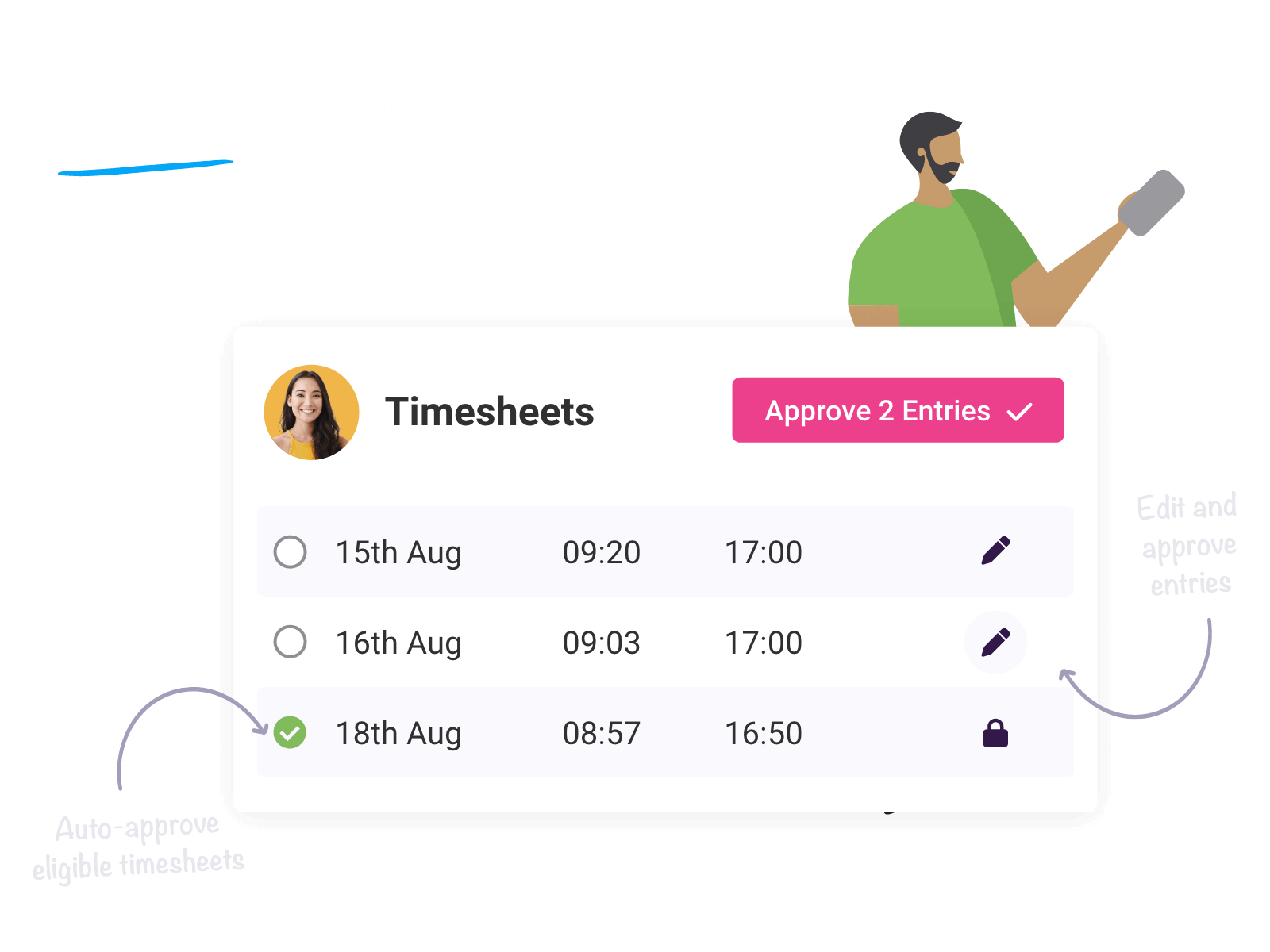 Online staff scheduling & team management software · Shiftie